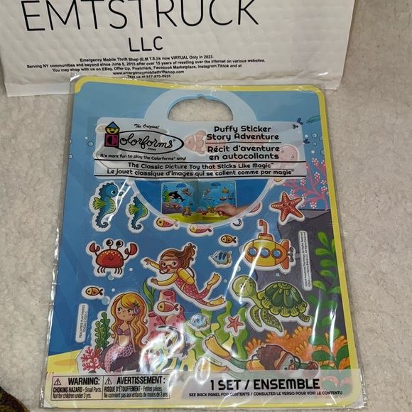 Colorforms | Toys | Colorforms Puffy Sticker Story Adventures Set ...